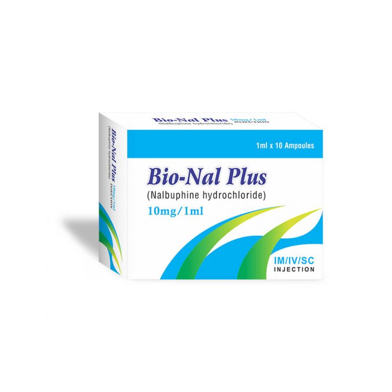Bio-Nal Plus Ampoule 20mg l Nalbuphine Hydrochloride - Bio Labs