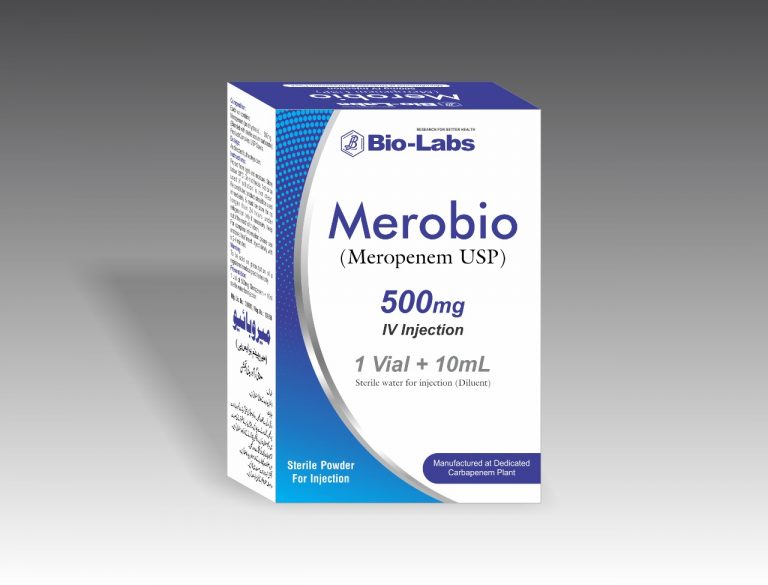 Meropenem 500mg Injection Uses | Merobio IV Bio Labs