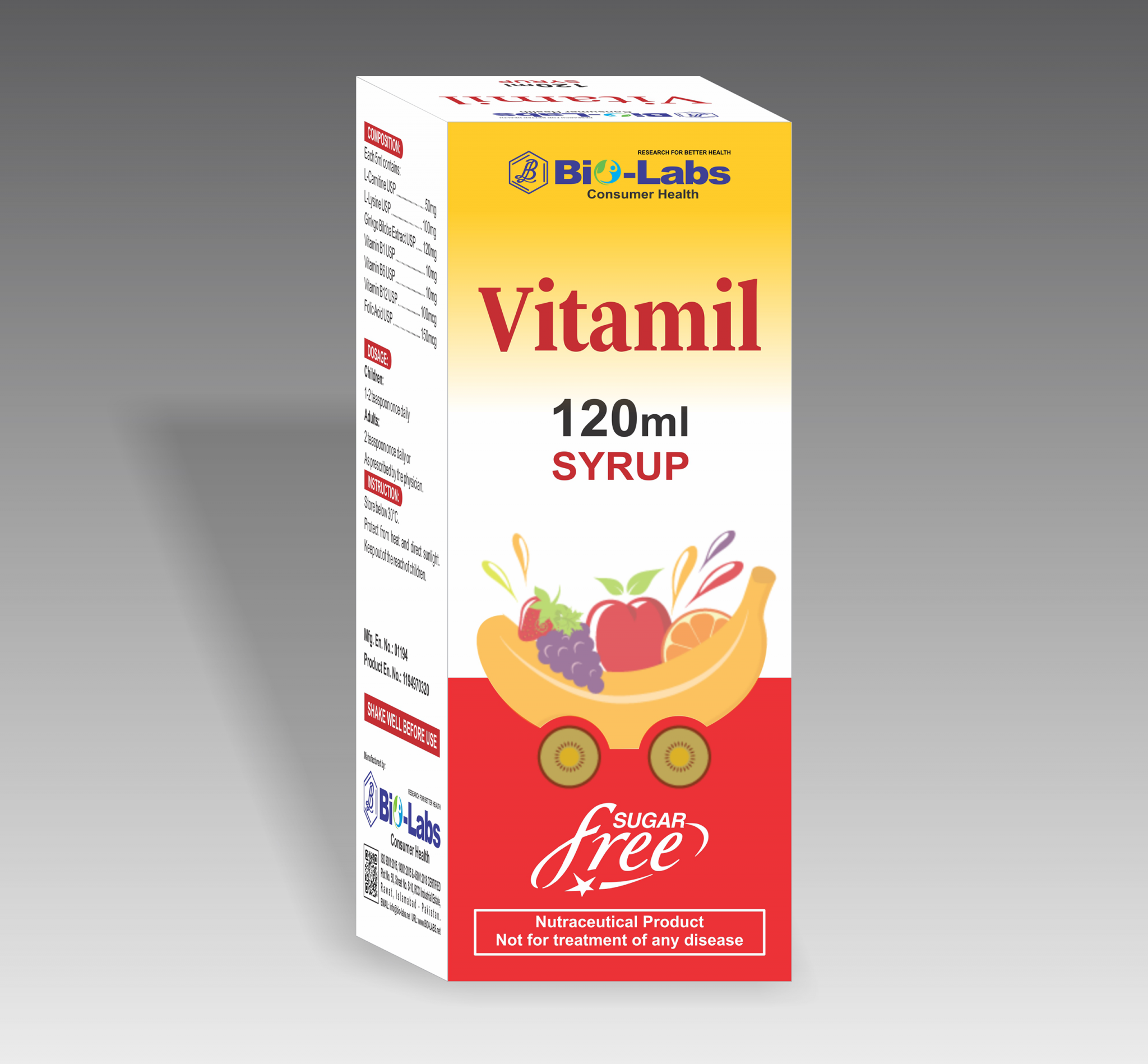 VITAMIL SYRUP - Bio-Labs